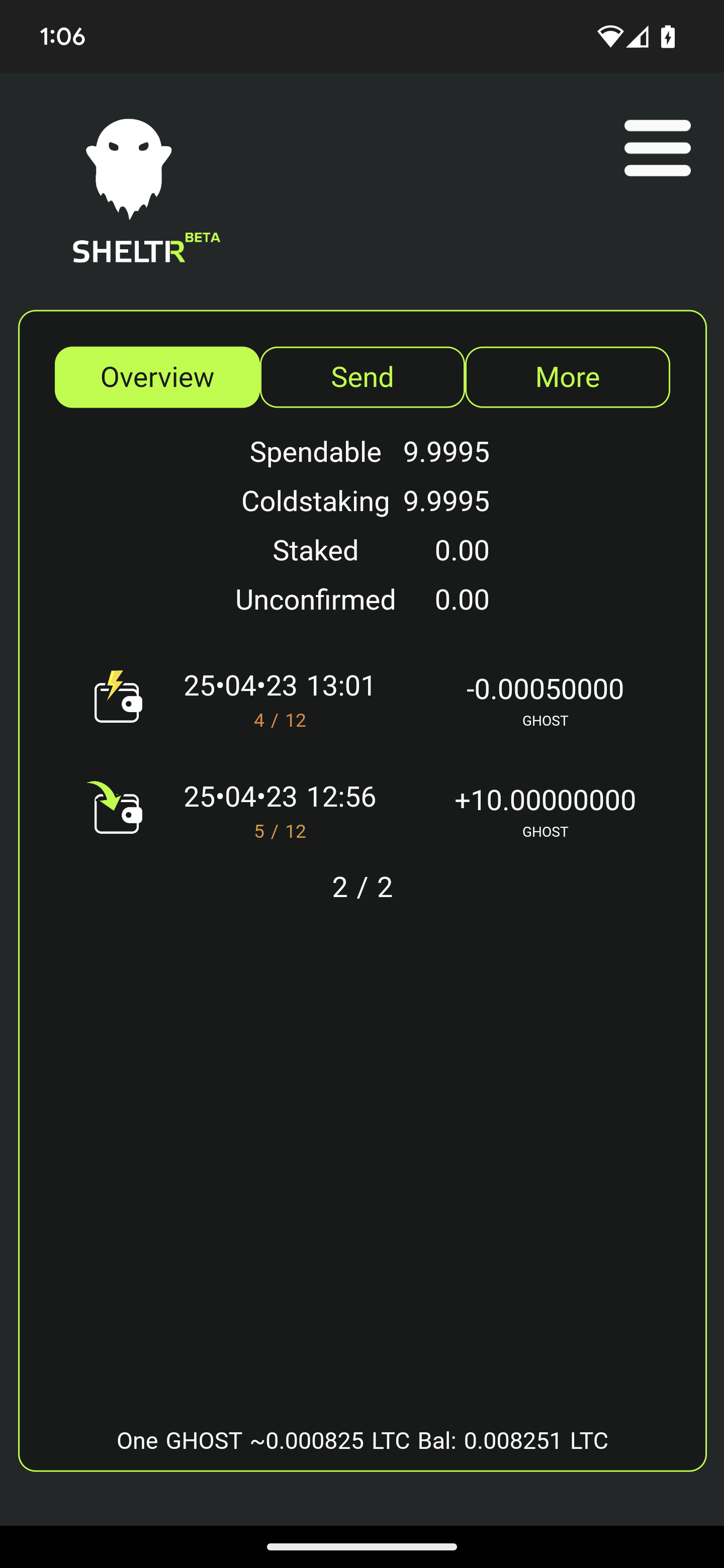 SHELTR – Ghost Veterans